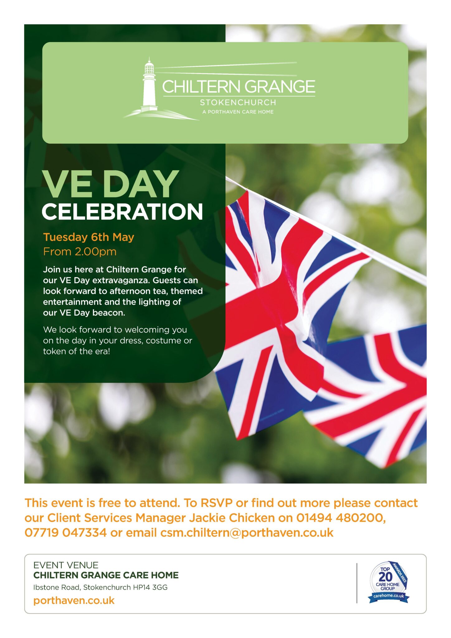 VE Day 80 - Join the party in a shared moment of celebration!